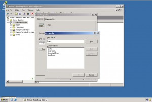 How to Publish a Shared Folder on Active Directory in Windows Server 2003?