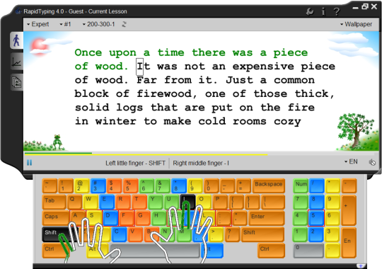 Improve Your Typing Skills With Rapid Typing Tutor